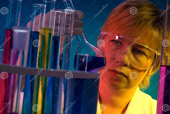 Work in the laboratory stock photo. Image of microbiology - 5333786