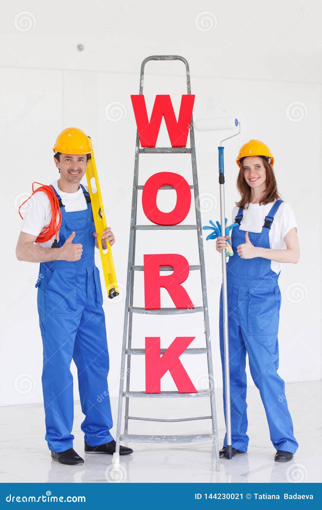 Work letters and workers stock image. Image of occupation - 144230021