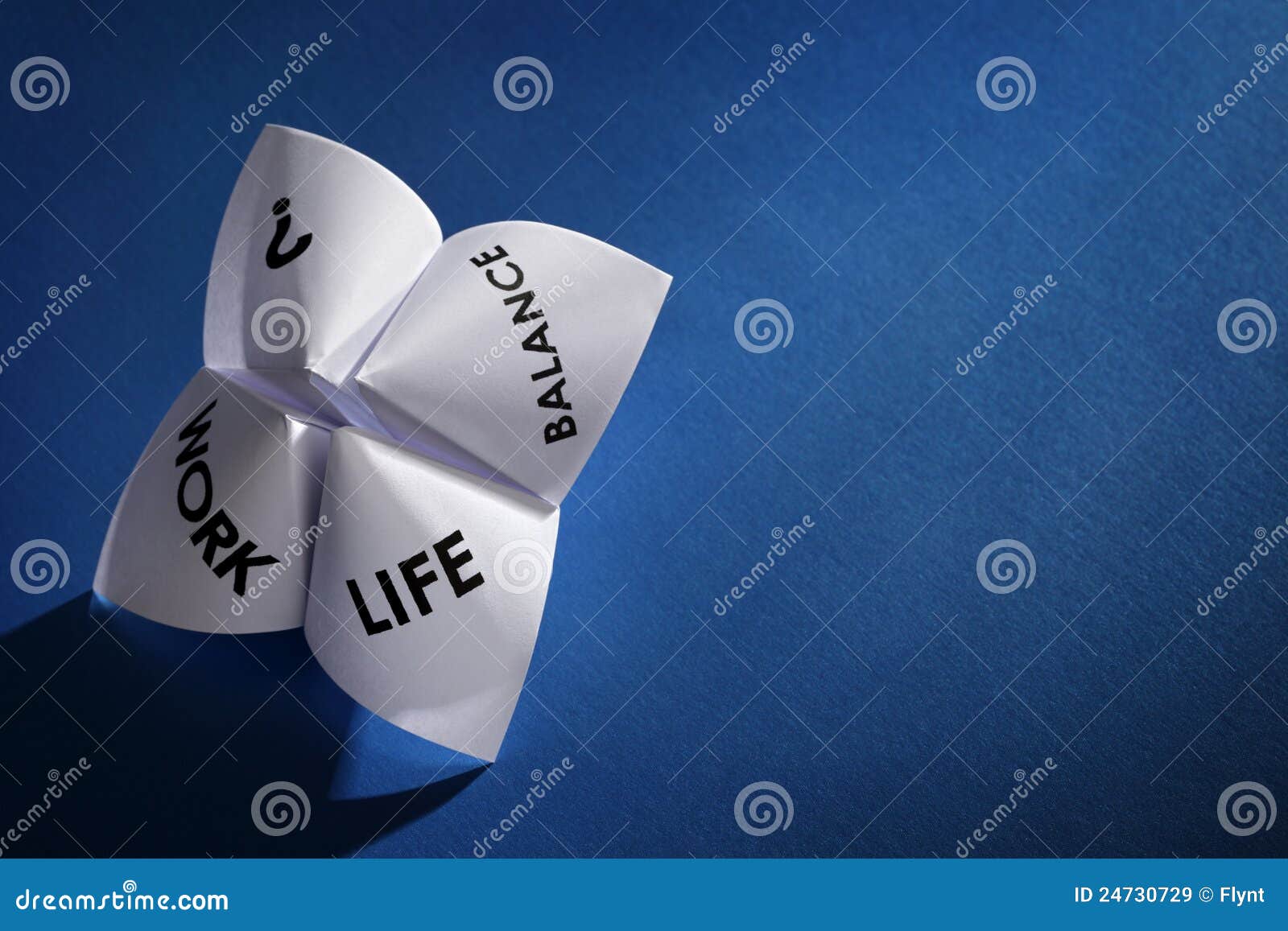 Work life balance choices stock image. Image of origami - 24730729