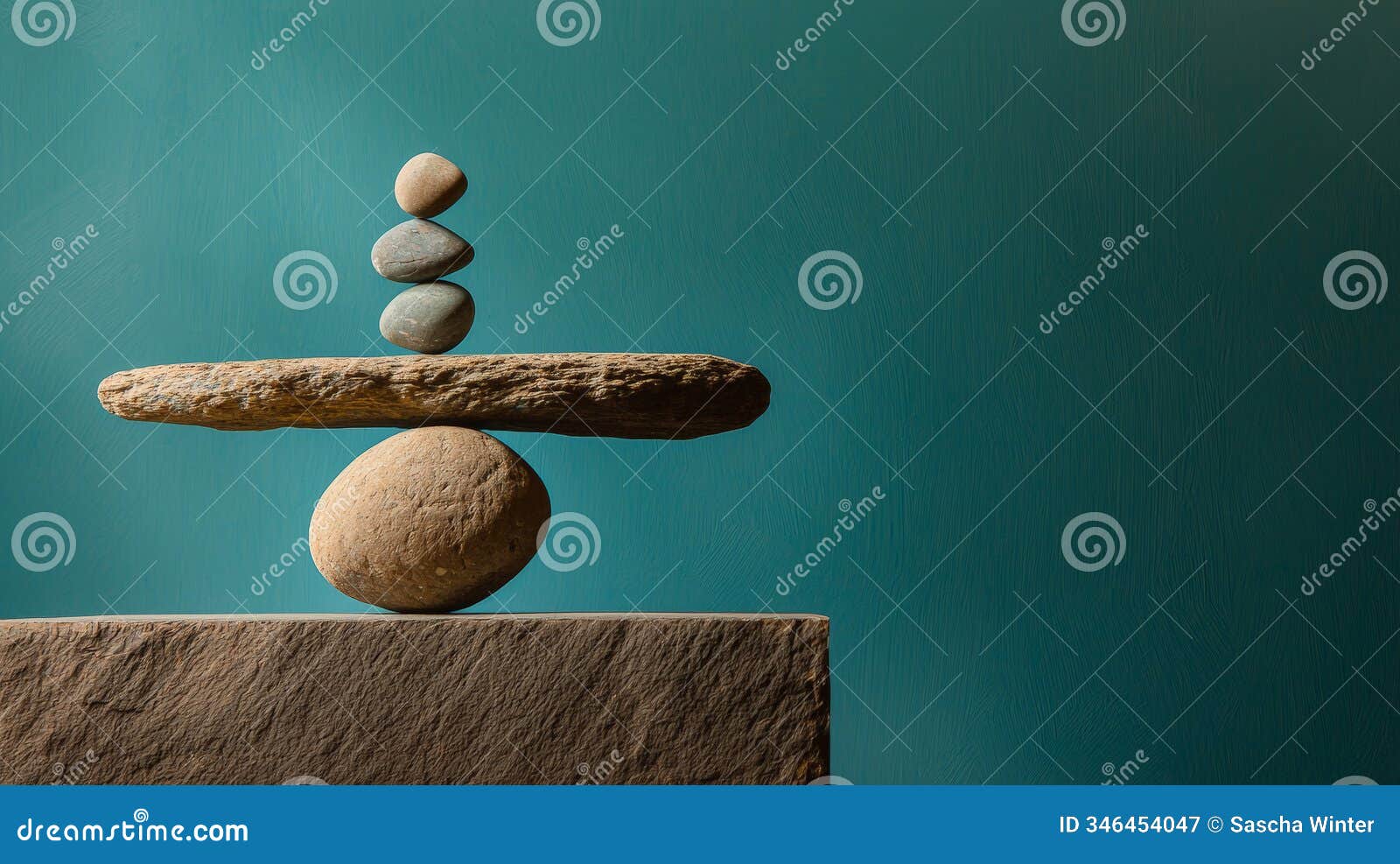 Work-Life Balance Concept Art. Generative AI Stock Image - Image of ...