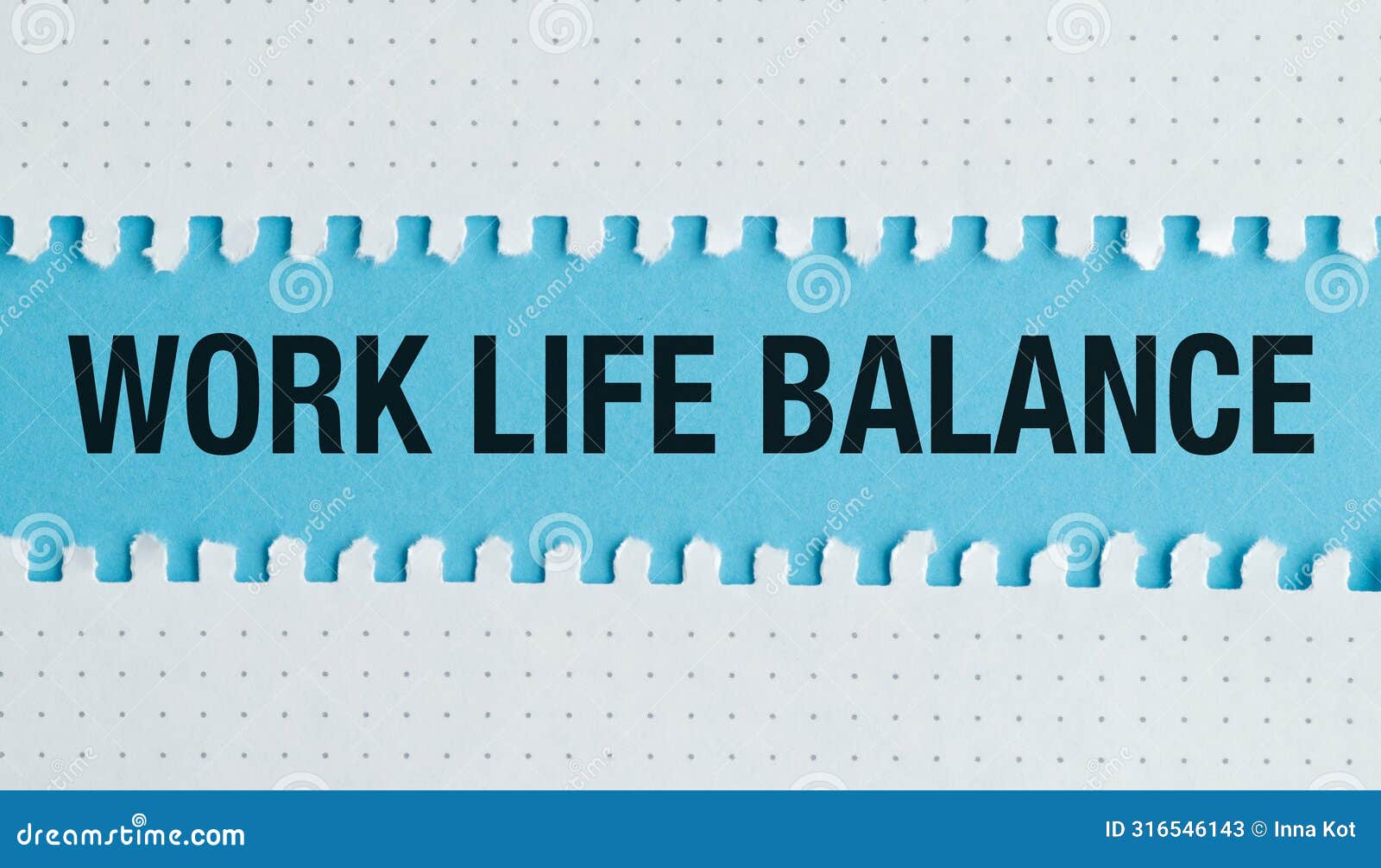 Work Life Balance Concept. the Meeting at the White Office Table Stock ...