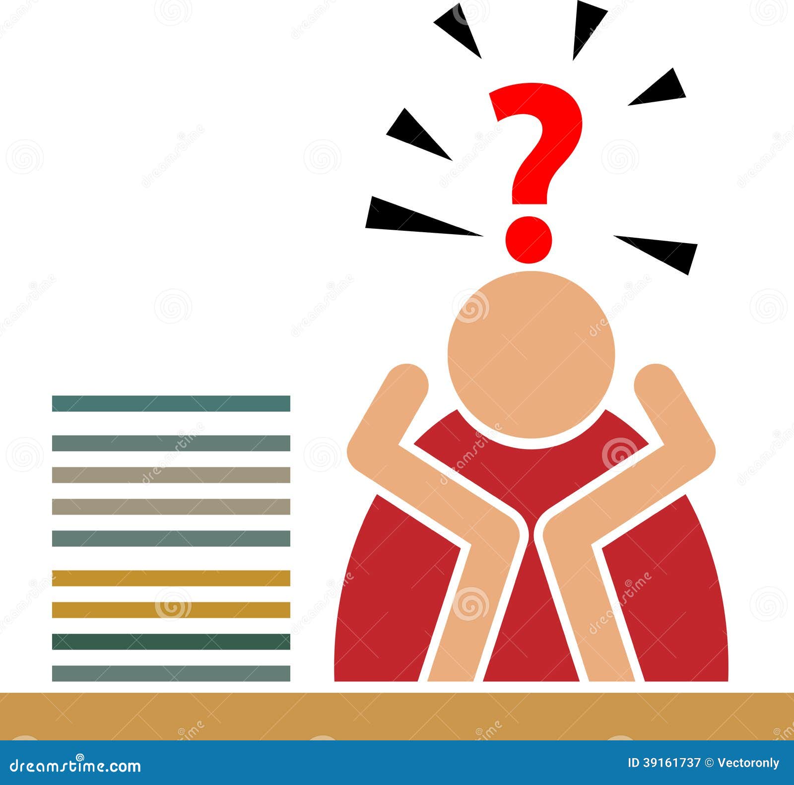 Work load stock vector. Illustration of isolated, career - 39161737