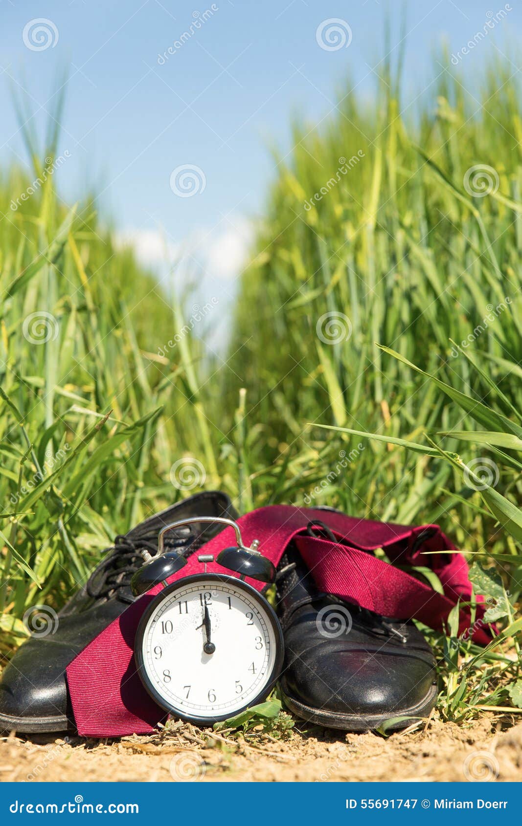 Work or Lunch Break, Concept Relaxation Stock Image - Image of sign ...