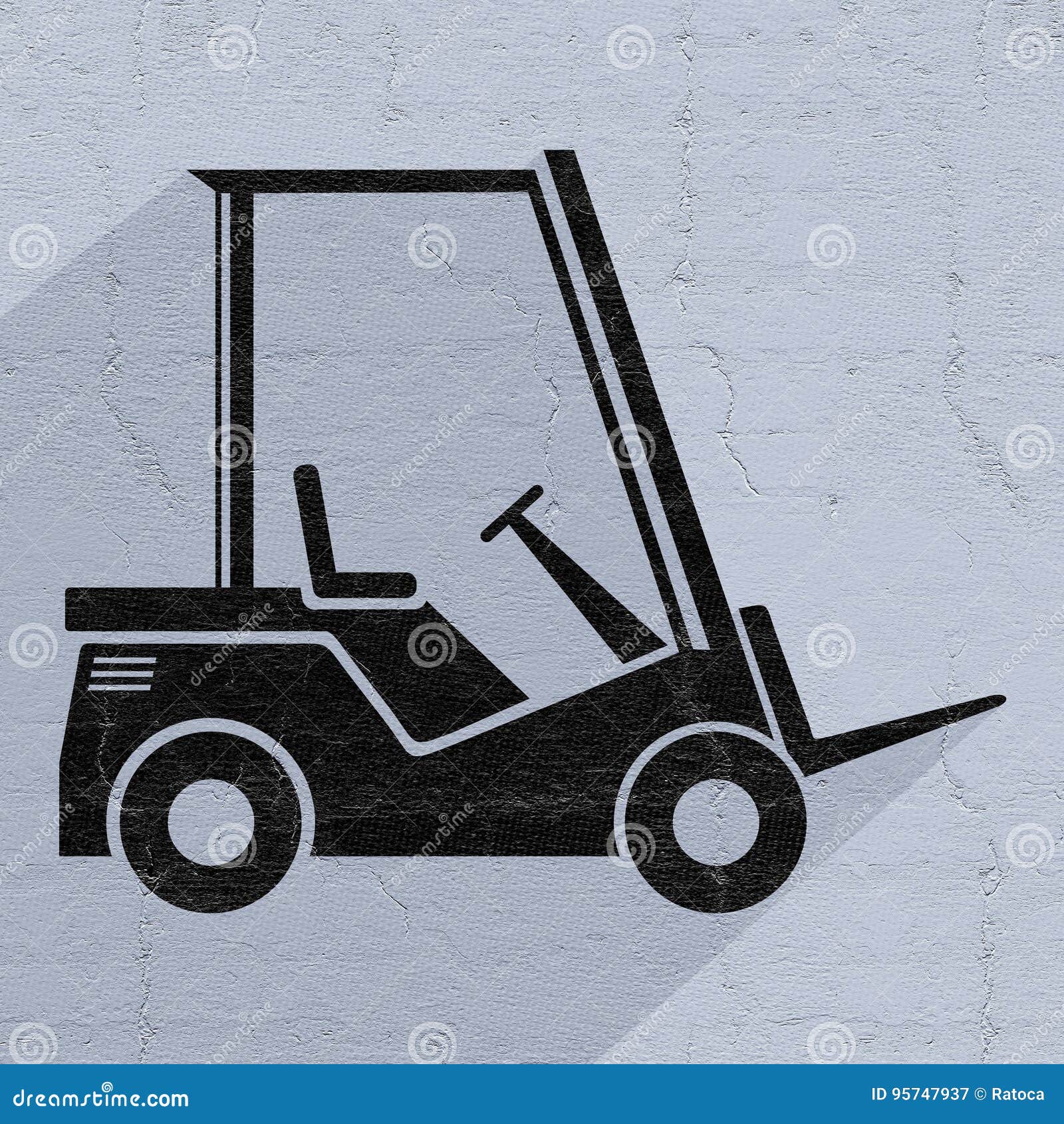 Work machine icon stock illustration. Illustration of icon - 95747937
