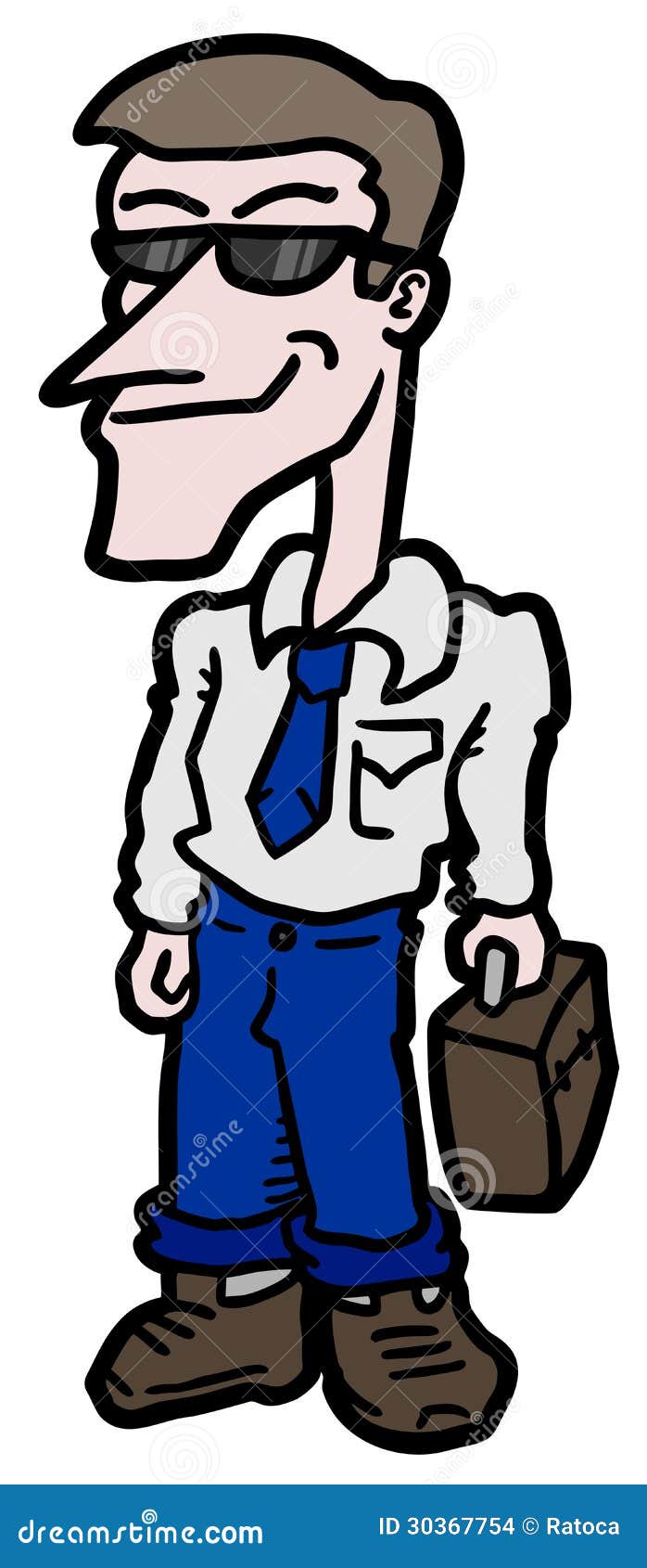 Work man stock vector. Illustration of drawing, design - 30367754