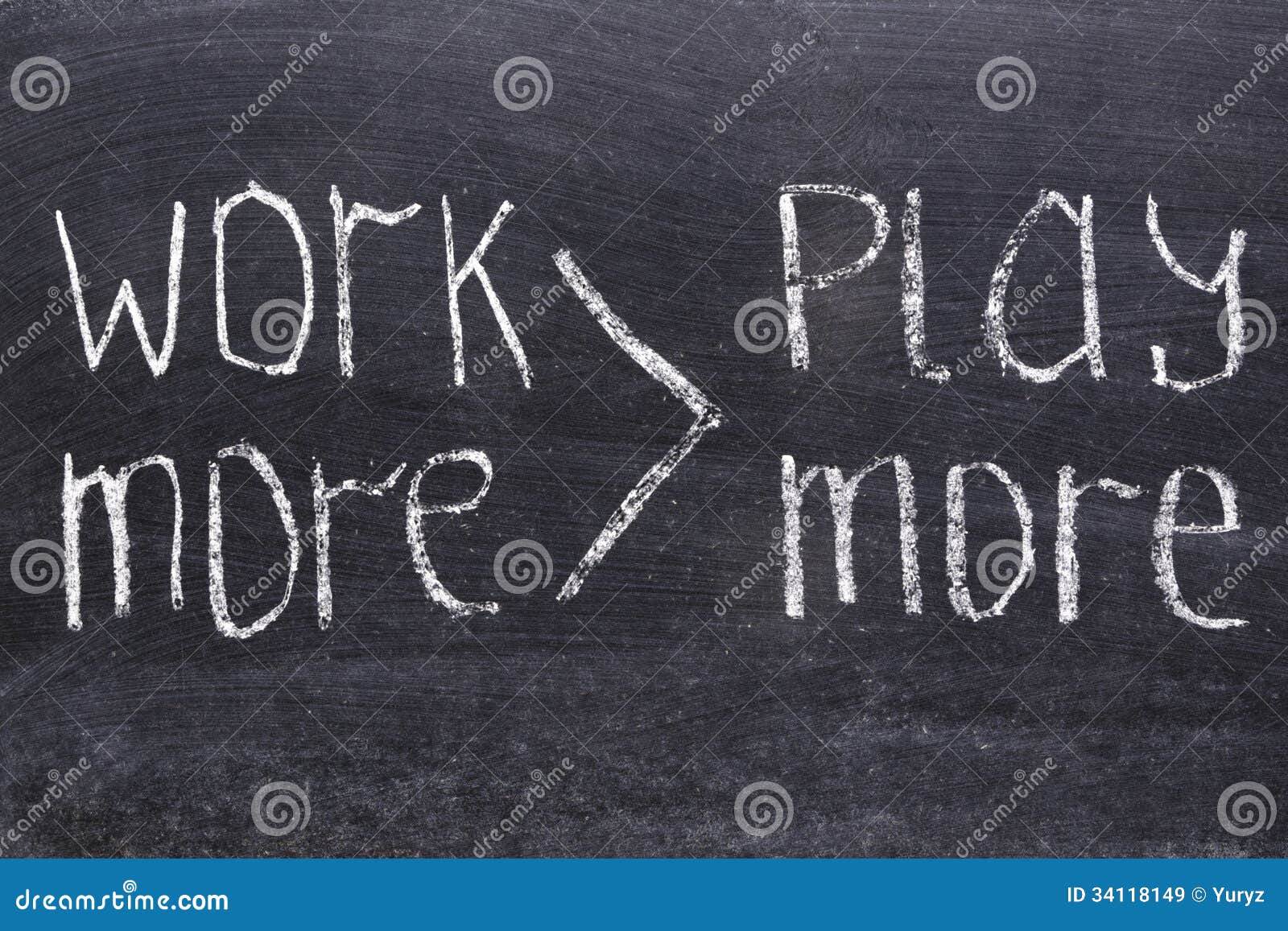 Work more is better stock image. Image of choice, written - 34118149