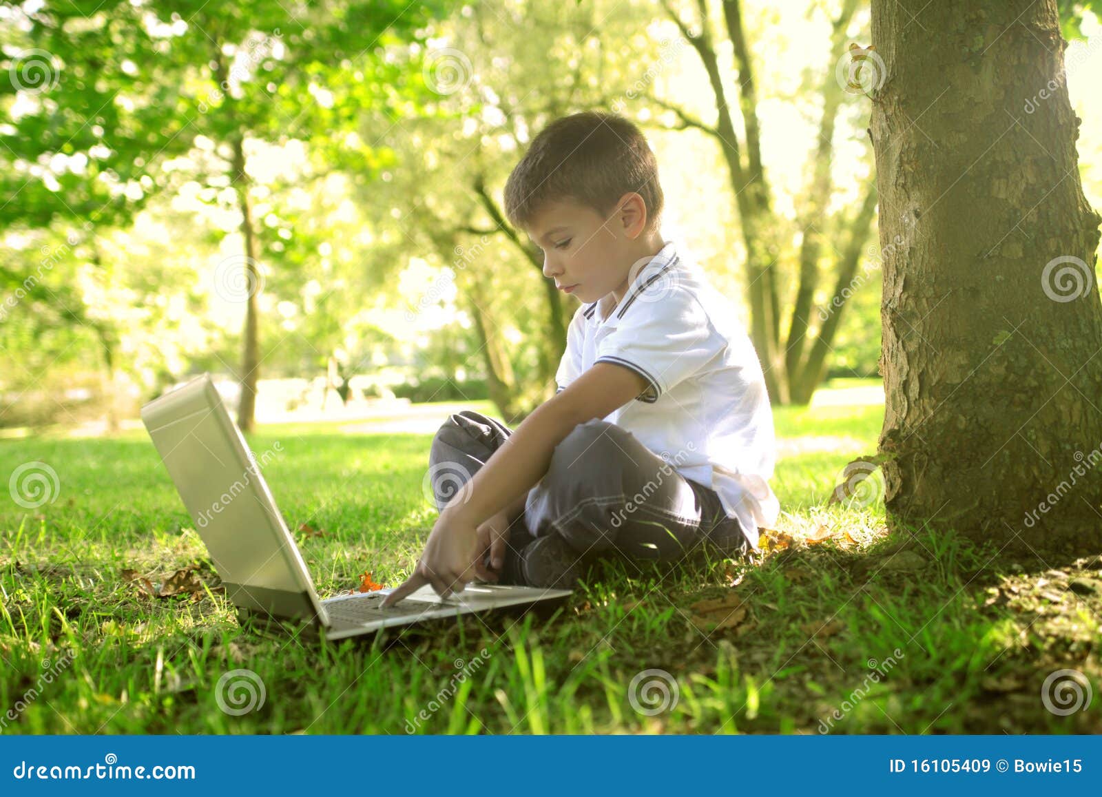 Work in the nature stock image. Image of student, write - 16105409