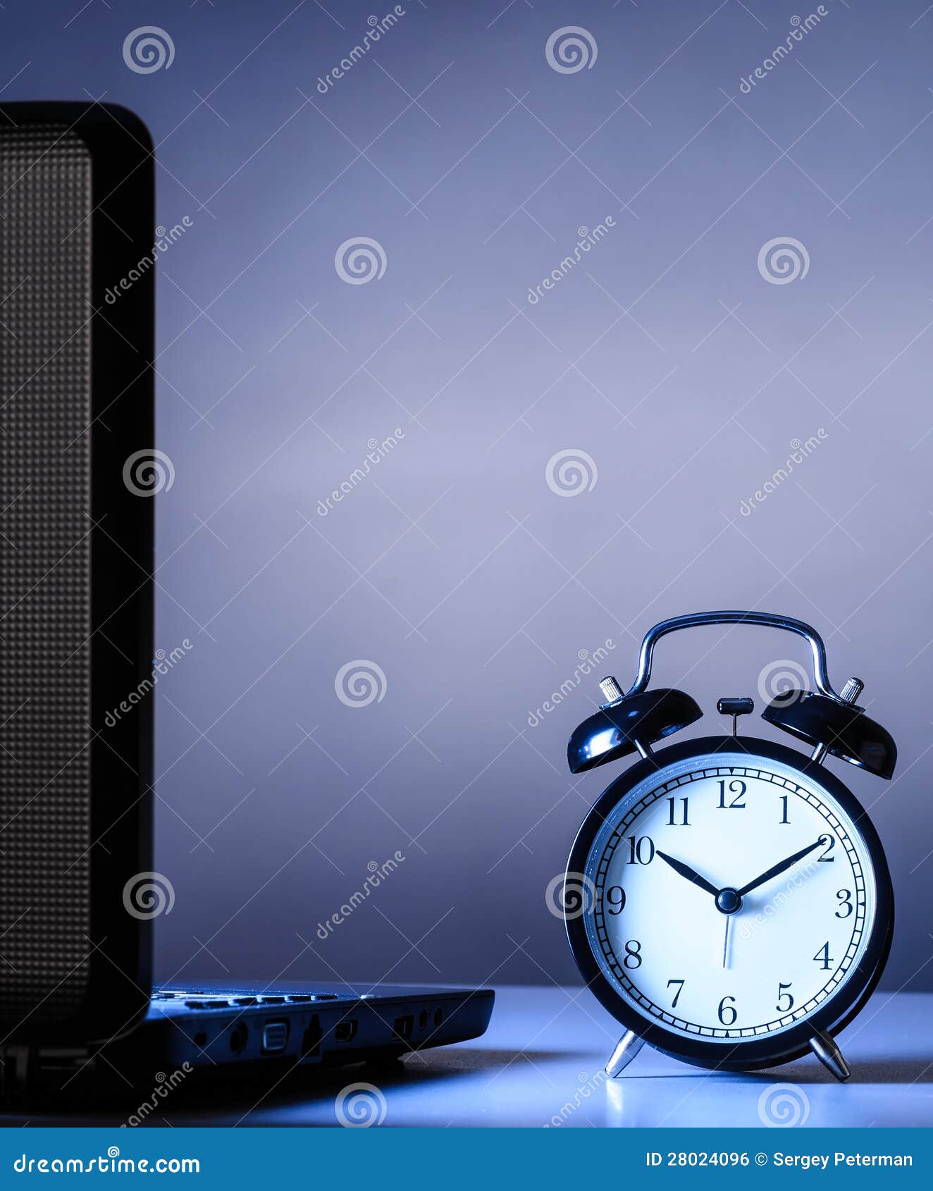 Work at night stock photo. Image of grey, space, notebook - 28024096