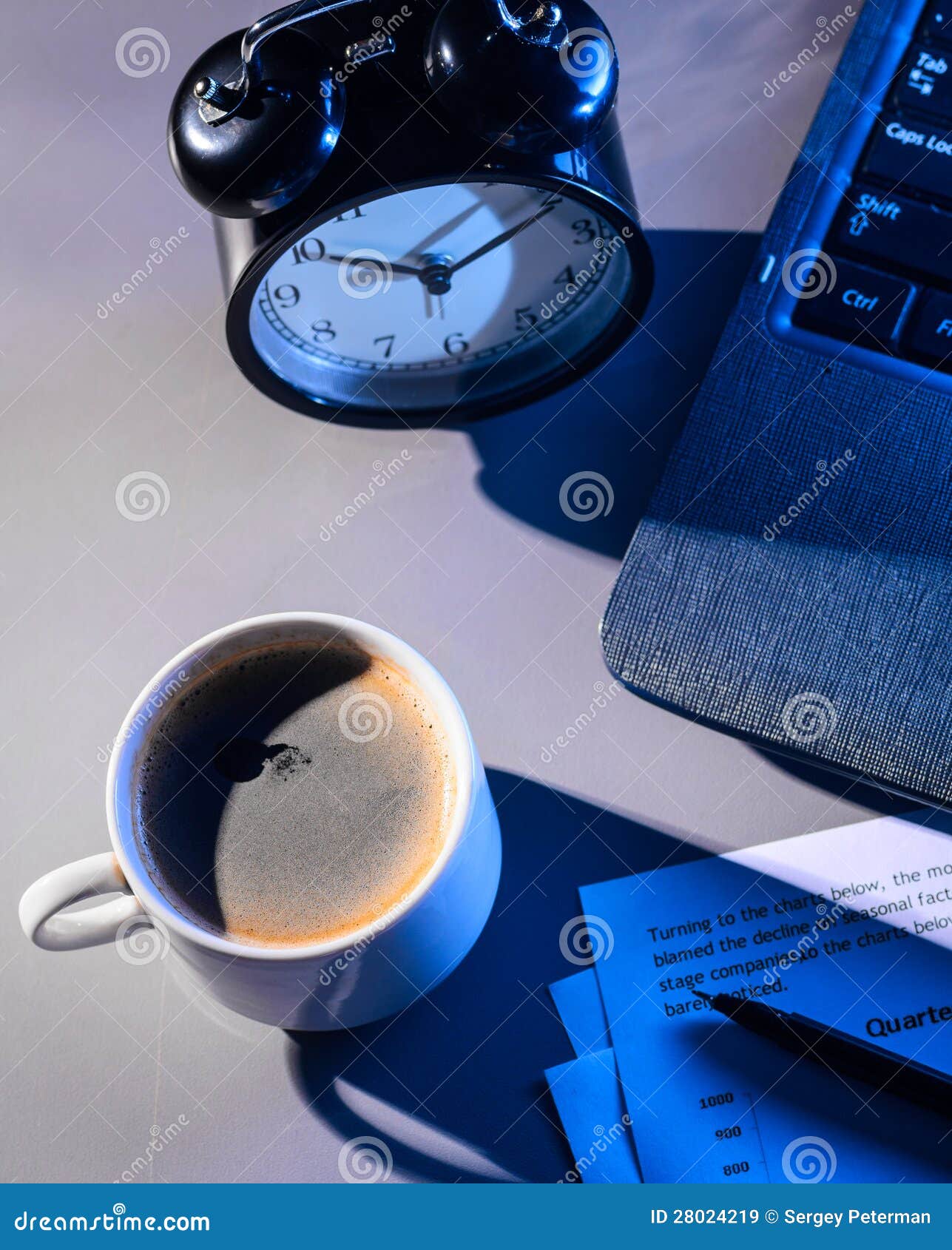 Work at night stock image. Image of business, late, modern - 28024219
