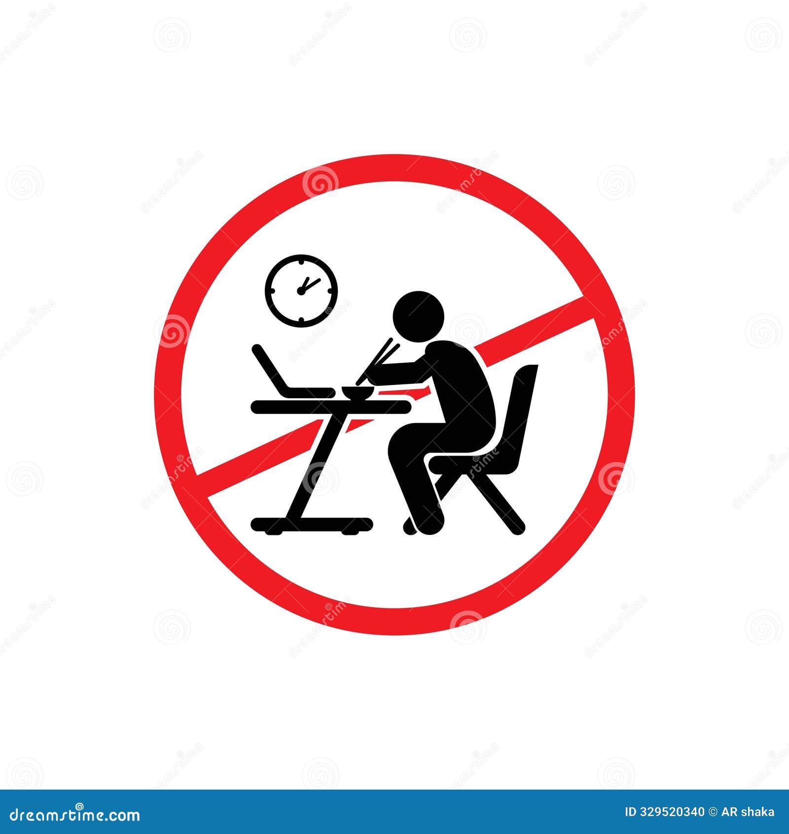 Work in Office Logo Icon,illustration Design Template Stock Vector ...