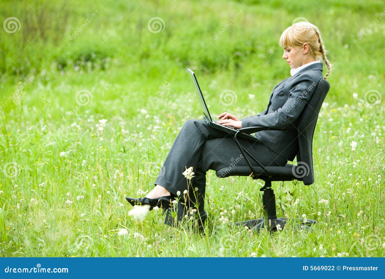 Work on open air stock photo. Image of person, outside - 5669022