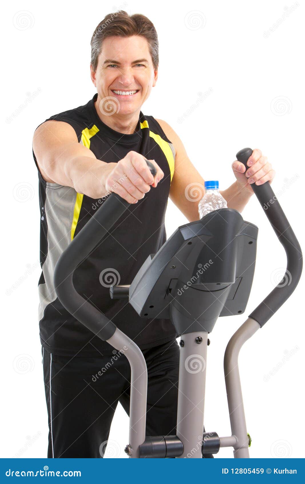 Work out stock image. Image of happy, recreation, bodybuilder - 12805459