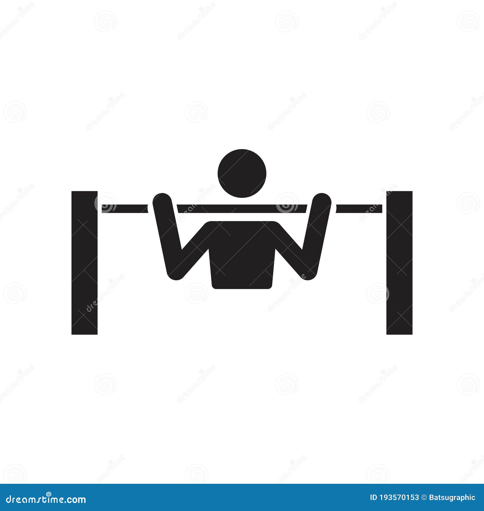 Work Out Vector Icon Logo Design Stock Vector - Illustration of graphic ...