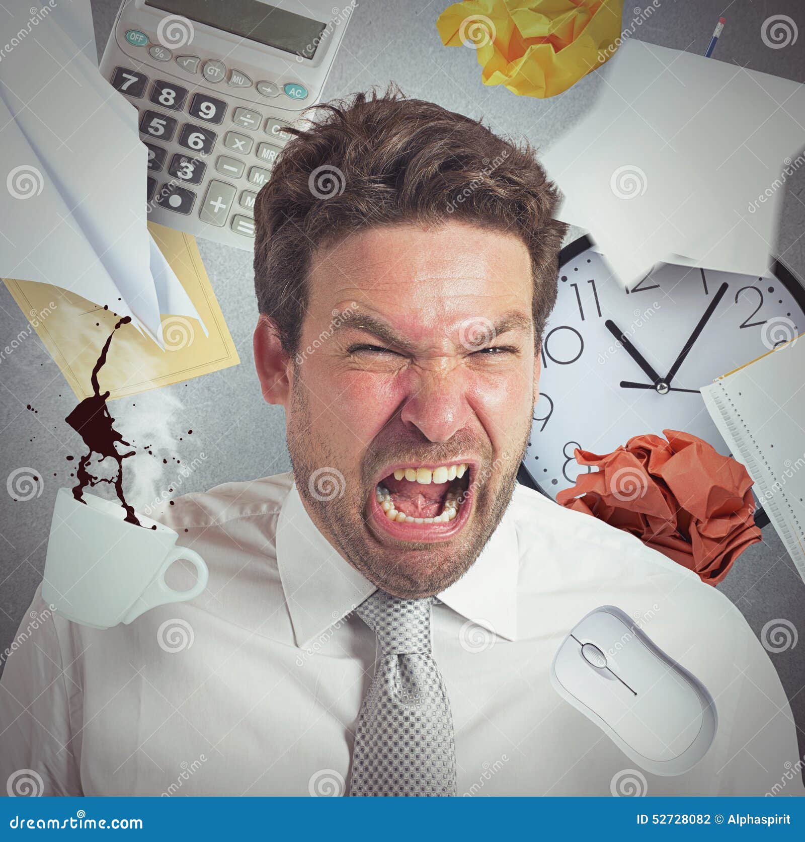 Work overload stock photo. Image of exhaustion, frustration - 52728082