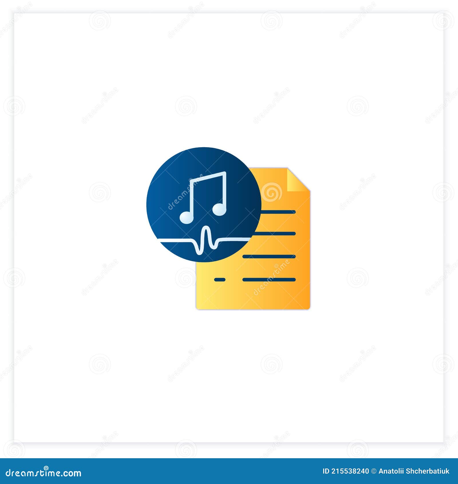Work ownership flat icon stock vector. Illustration of intellectual ...
