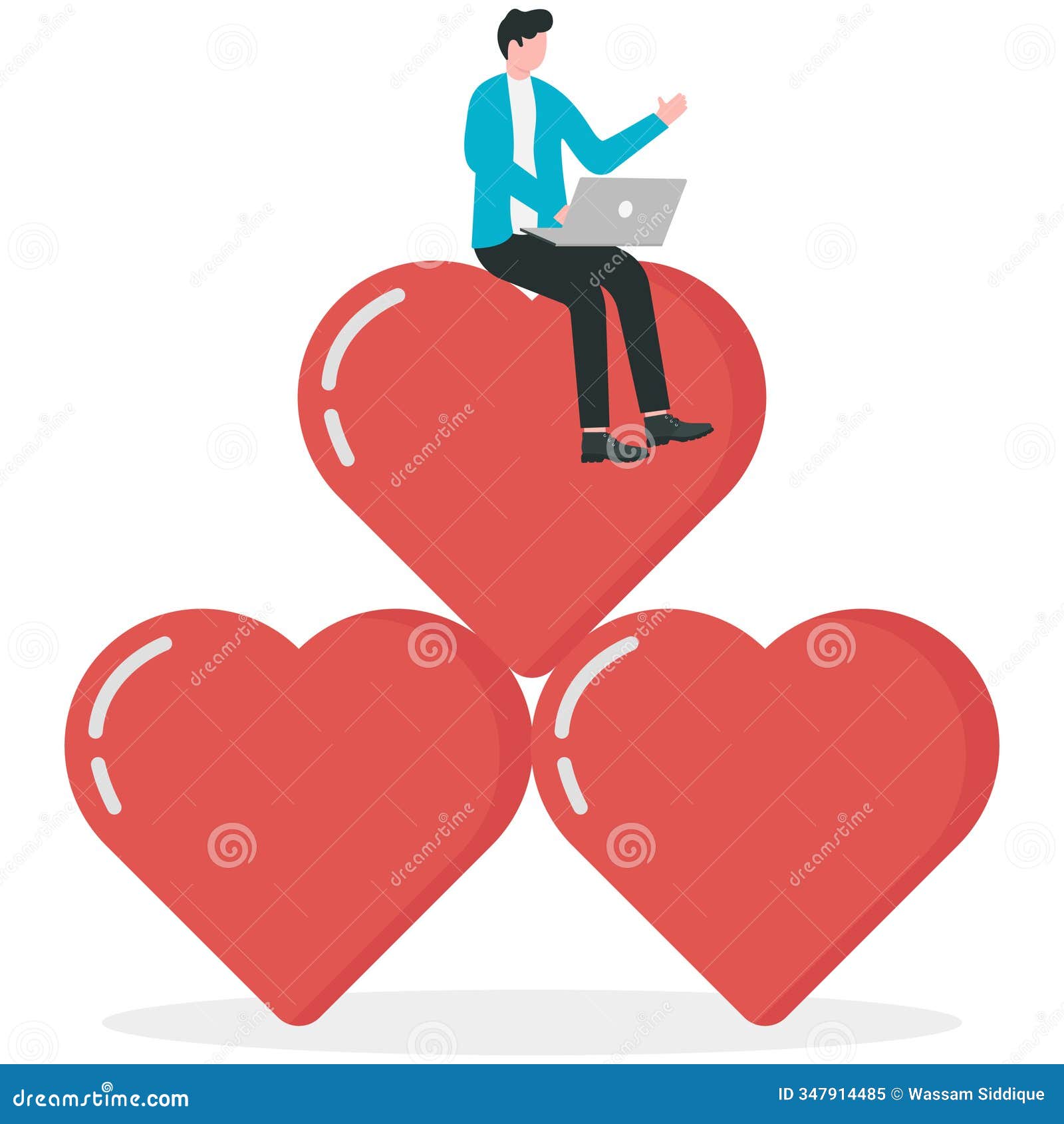 Work Passion, Favorite Job, Work without Stress and Pressure, Stock ...