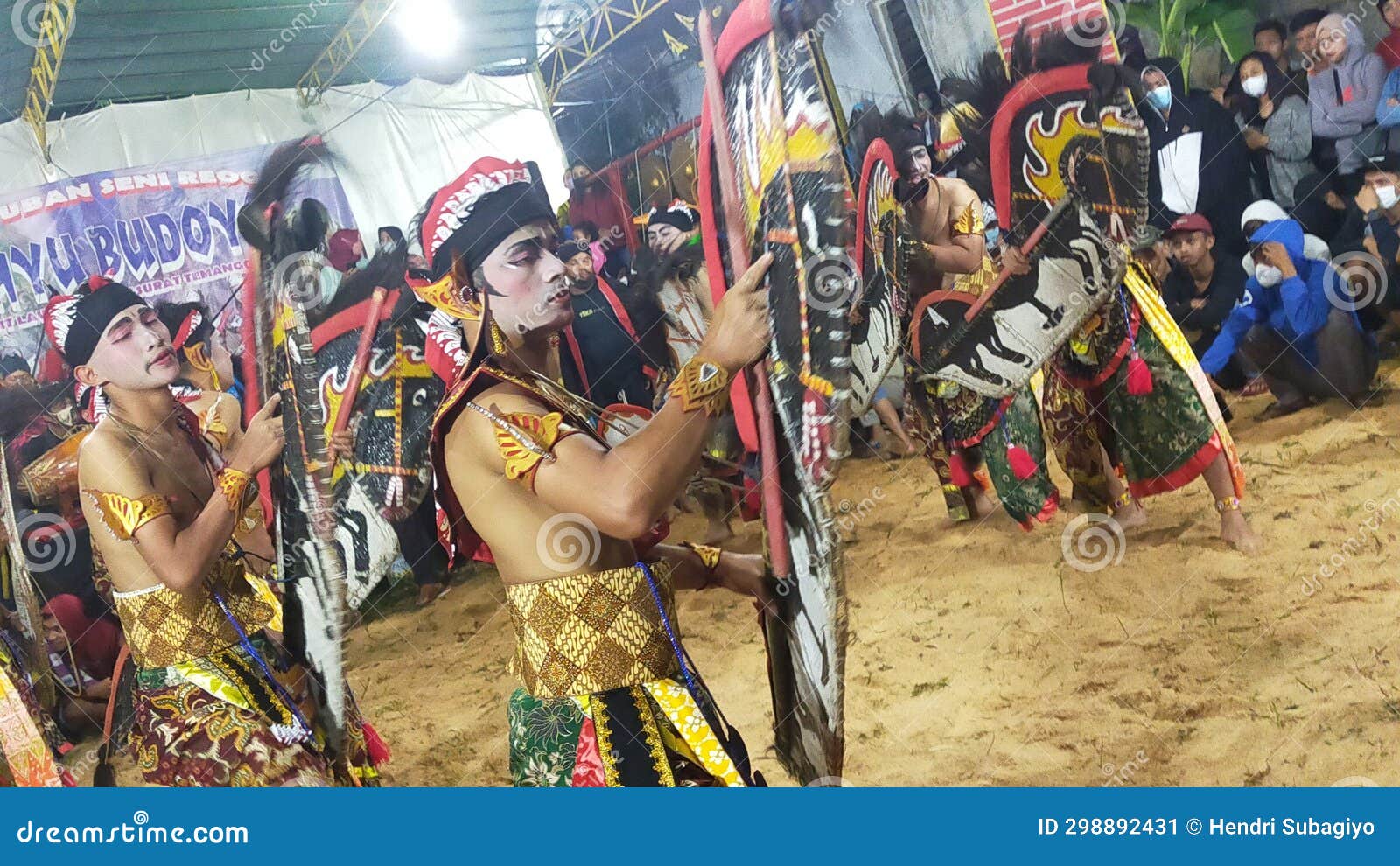A Work of Performing Arts in Java, the Art of Jathilan or Kuda Kepang ...