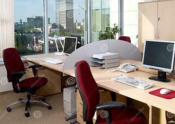 Work place stock photo. Image of chair, executive, managers - 3495700