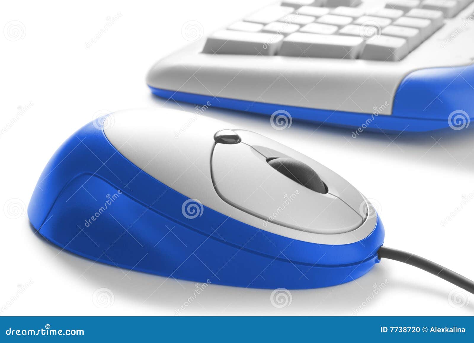 Work Place. Mouse and Keyboard Stock Photo - Image of hardware ...