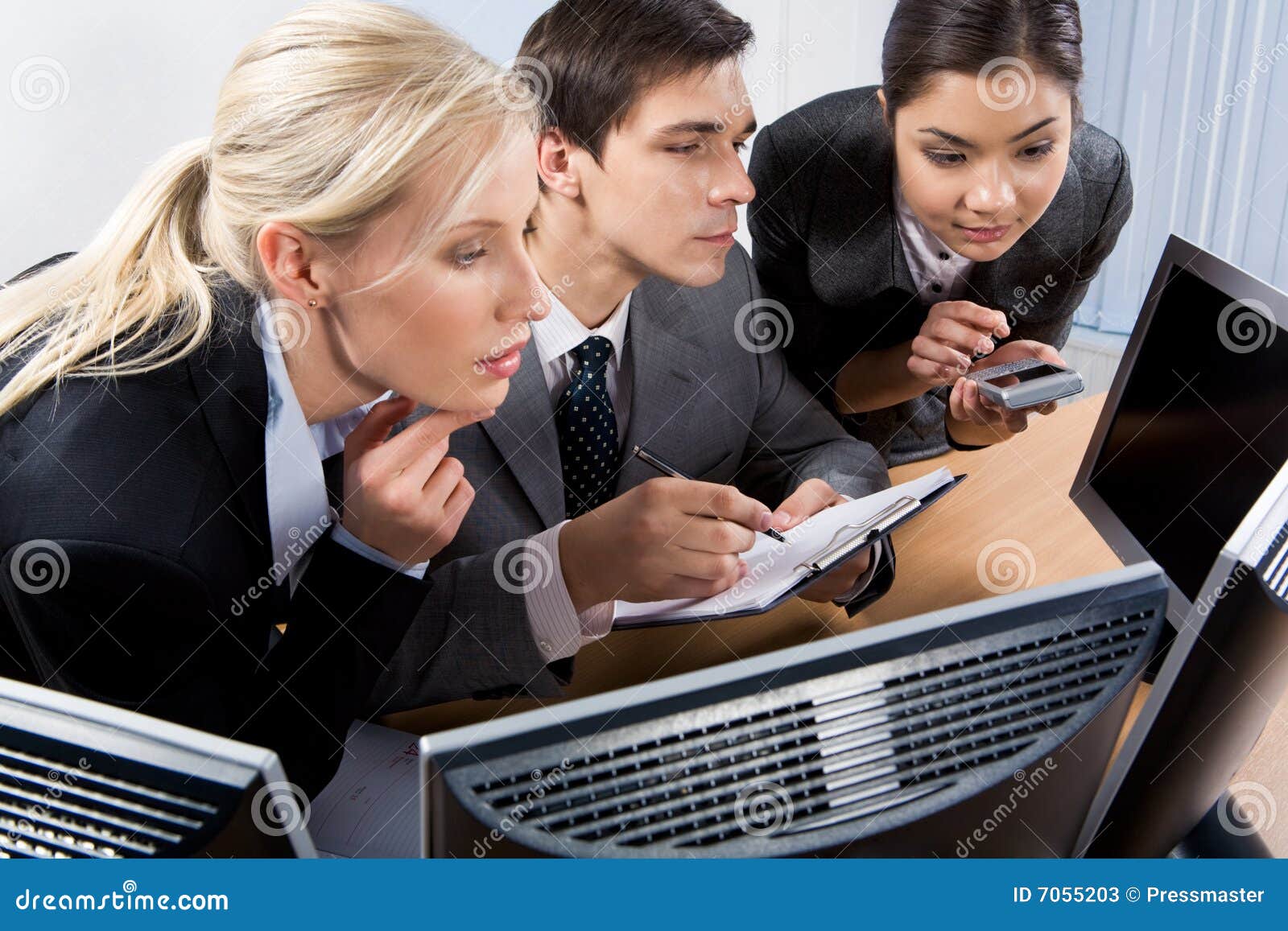 Work planning stock image. Image of planning, partner - 7055203