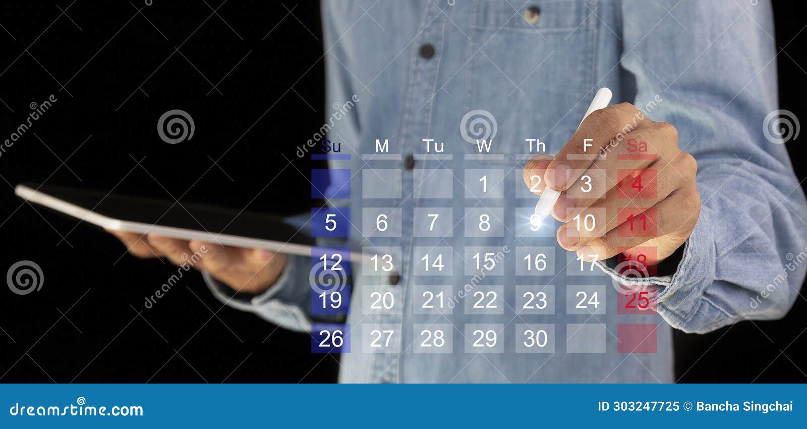 Work Planning Management Concept Time Allocation, Work Period ...