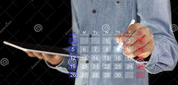 Work Planning Management Concept Time Allocation, Work Period ...