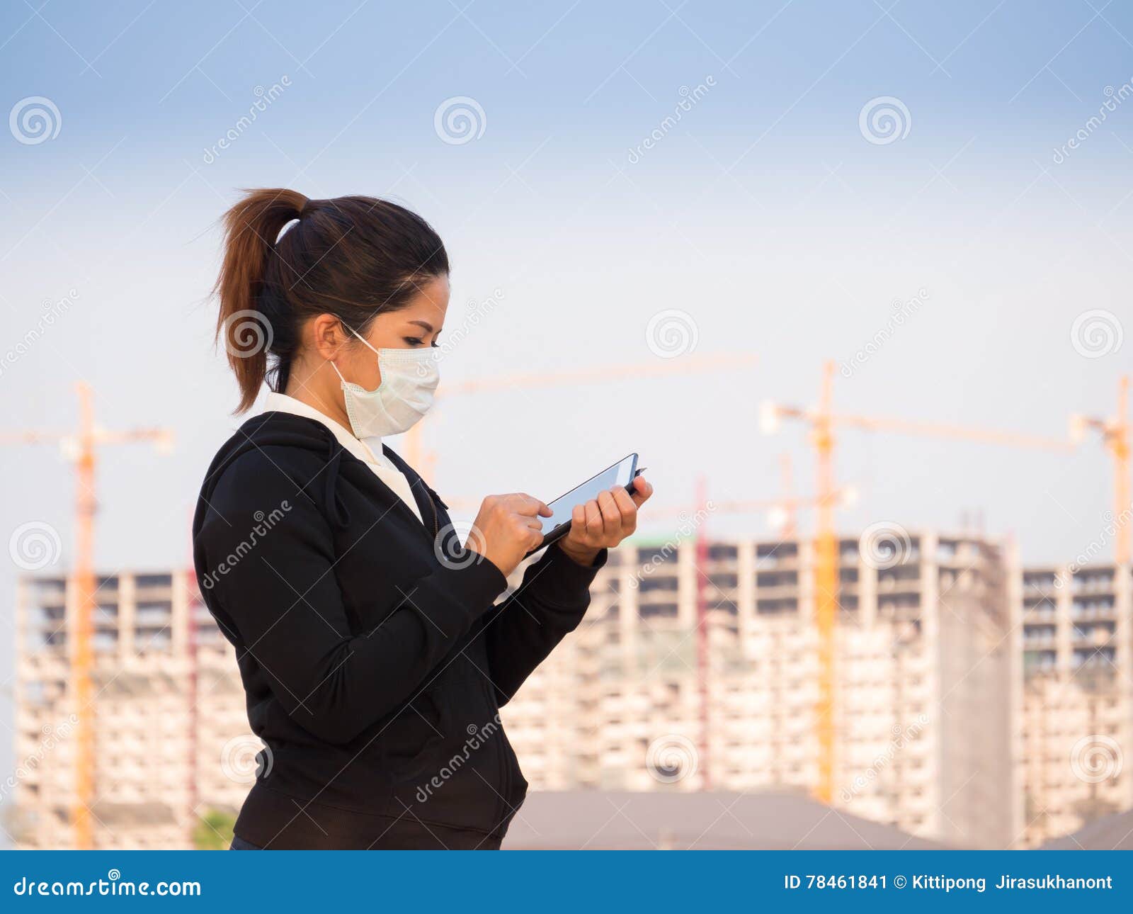 Work in pollution stock image. Image of lungs, noxious - 78461841
