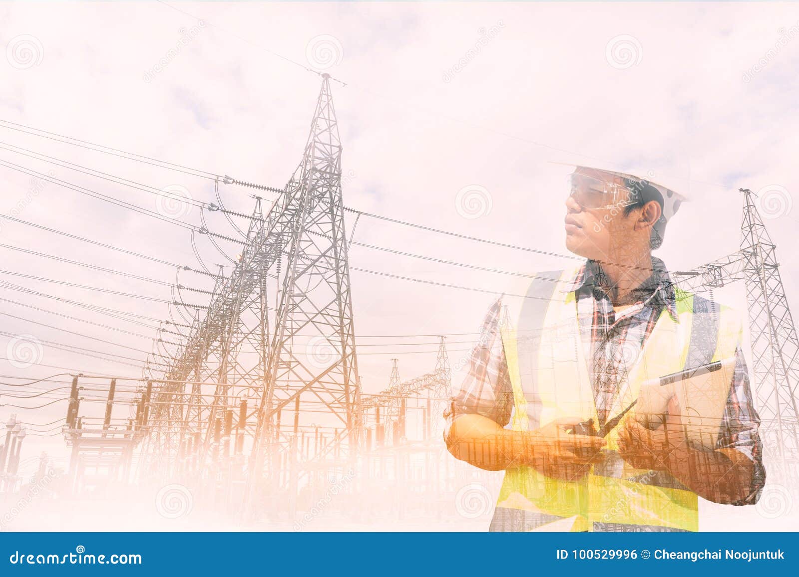 Engineer stock photo. Image of energy, engineer, station - 100529996