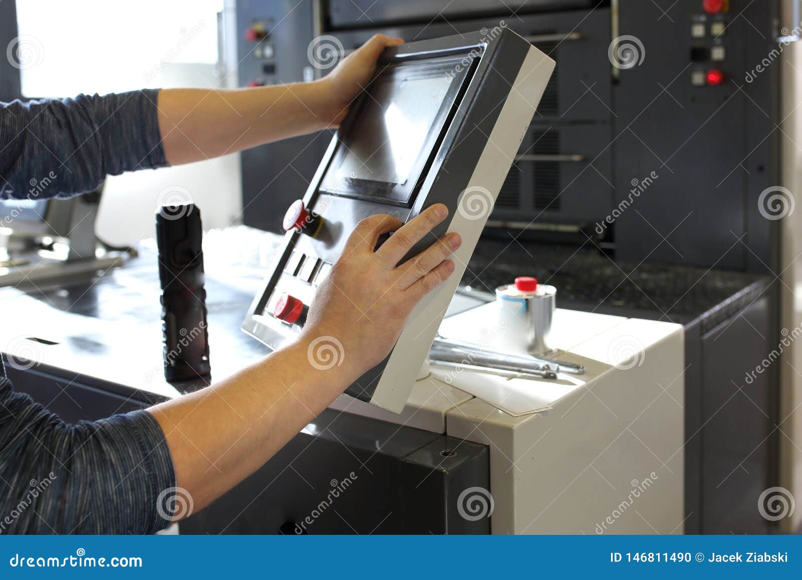 Printer. the Printer Supports the Control Panel, Supervises the ...