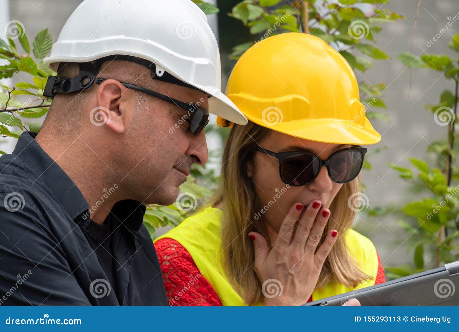 Work Problem on Construction Site Stock Image - Image of person ...
