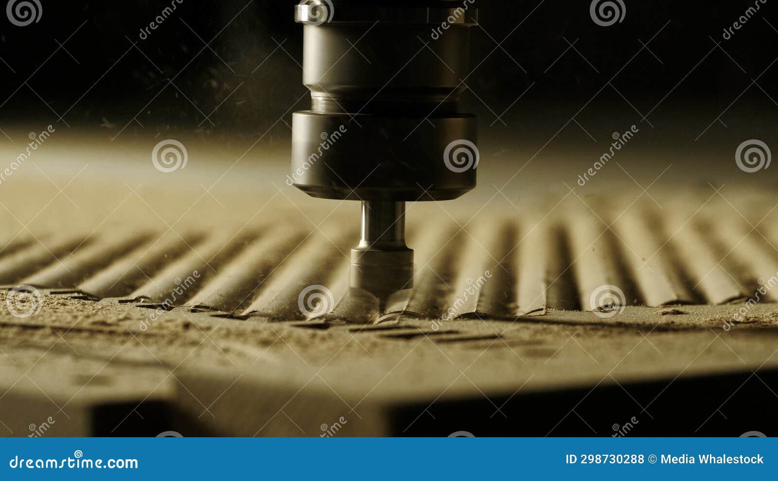 Work Process. Creative. Machining by Cutting Planes Using Special Equipment Stock Photo - Image ...