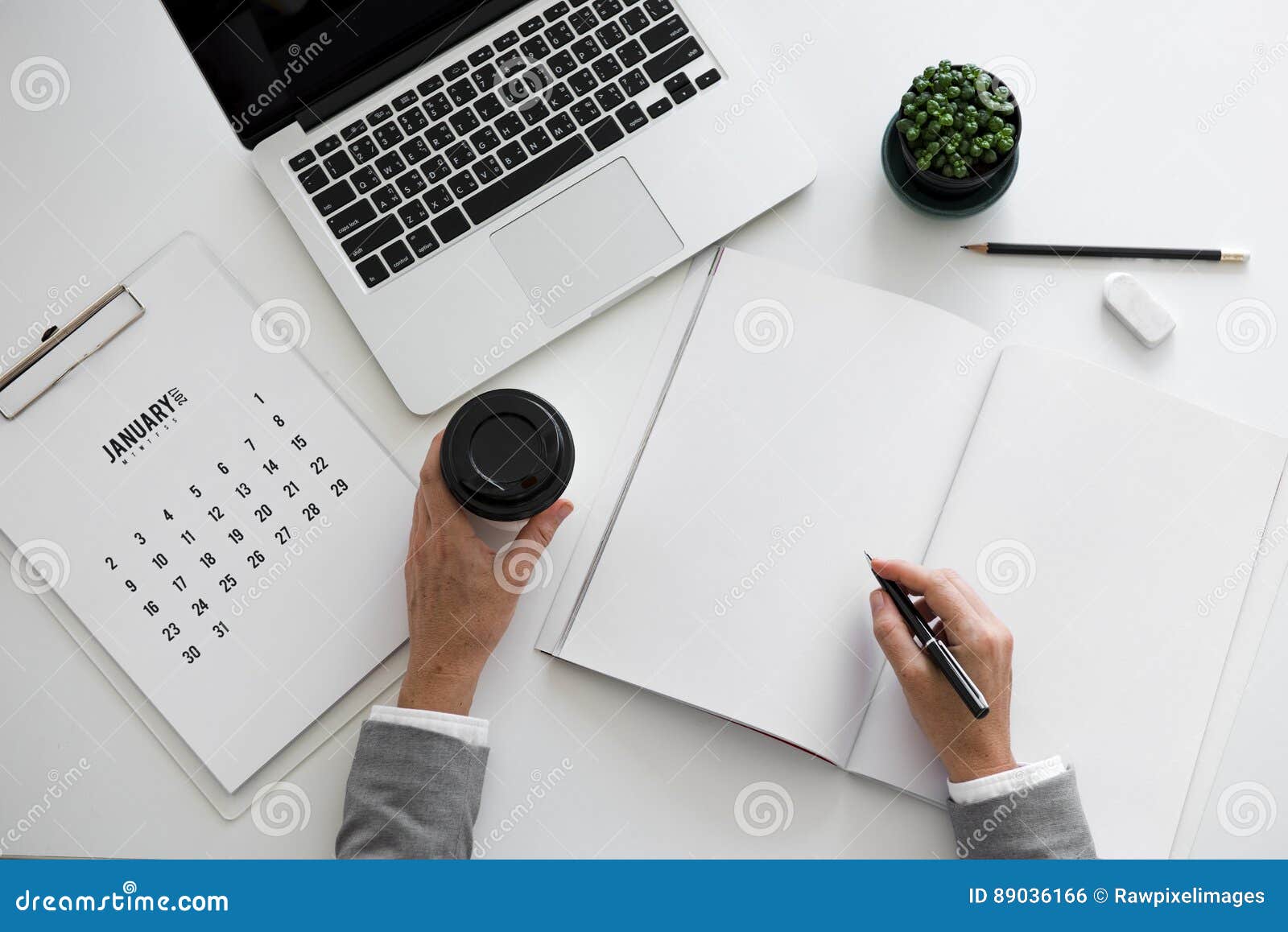 Work Process Hands Office Workplace Stock Photo - Image of information ...