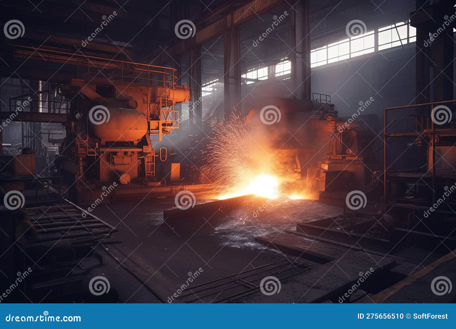 Work Process in Metallurgical Engineering at Manufacture of Steel Plant ...