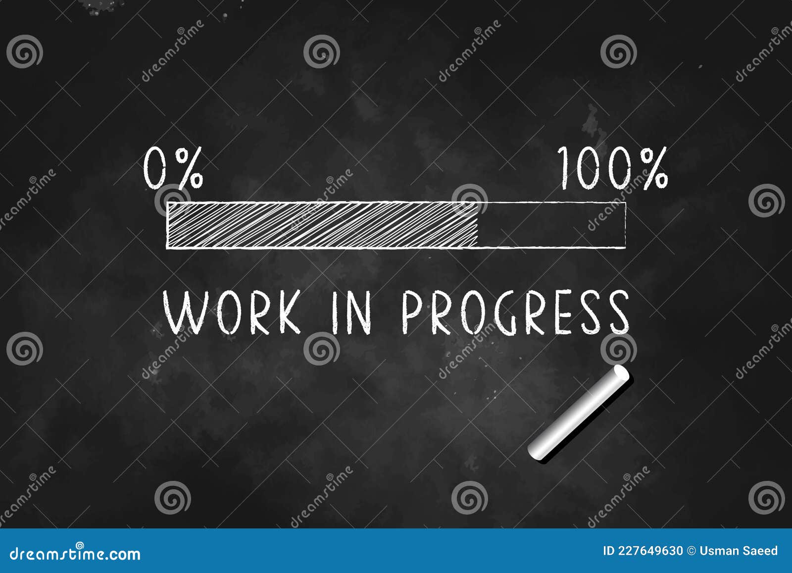 Work in Process from Zero To One Hundred Percet or Process of ...
