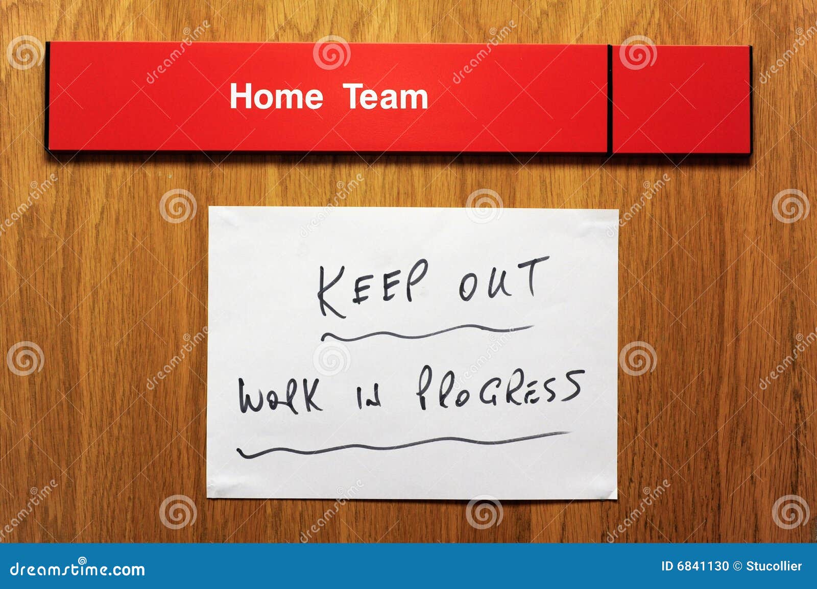 Work in Progress stock photo. Image of fitness, loyalty - 6841130