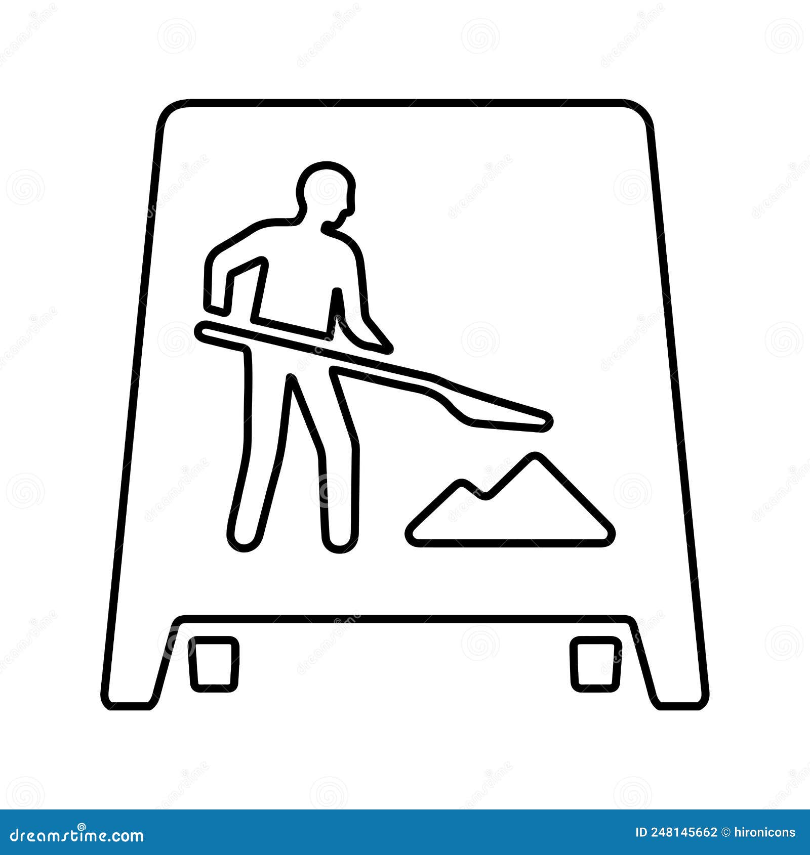 Work, in, Progress, Construction Editable Vector Logo Stock ...