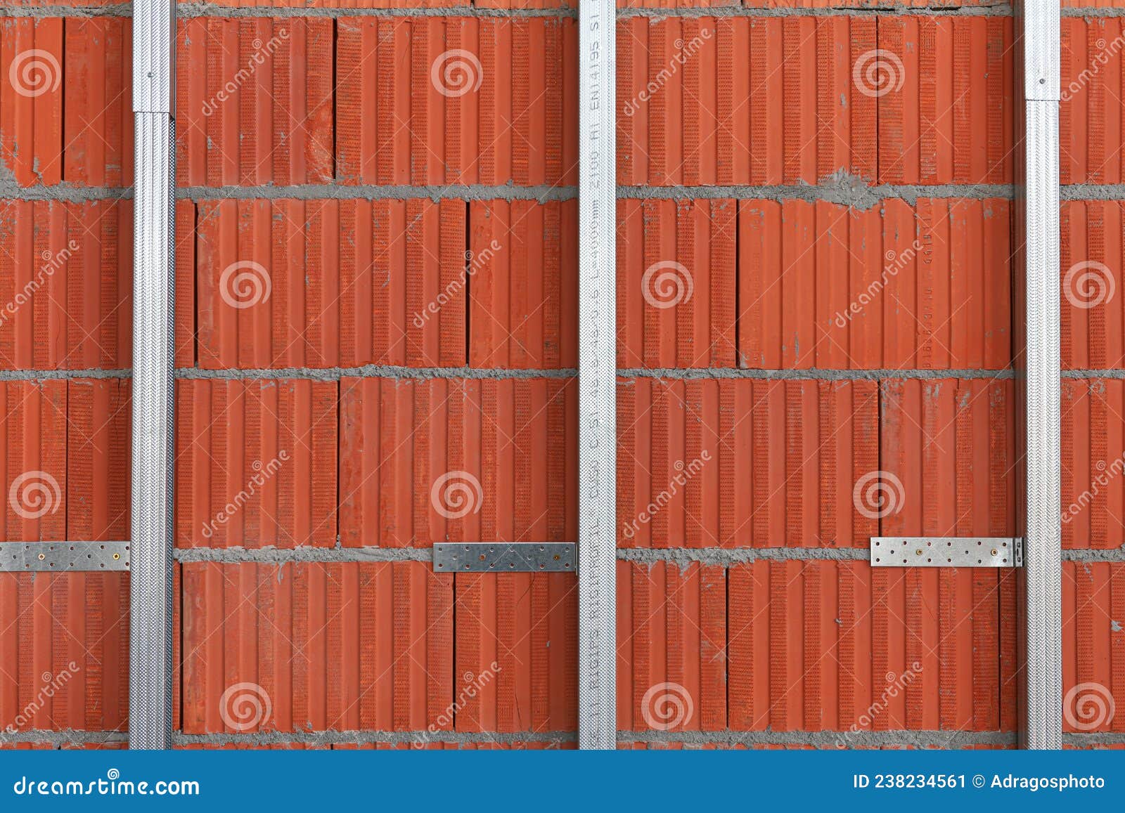 Work in Progress on a Construction Site for a Residential Building ...