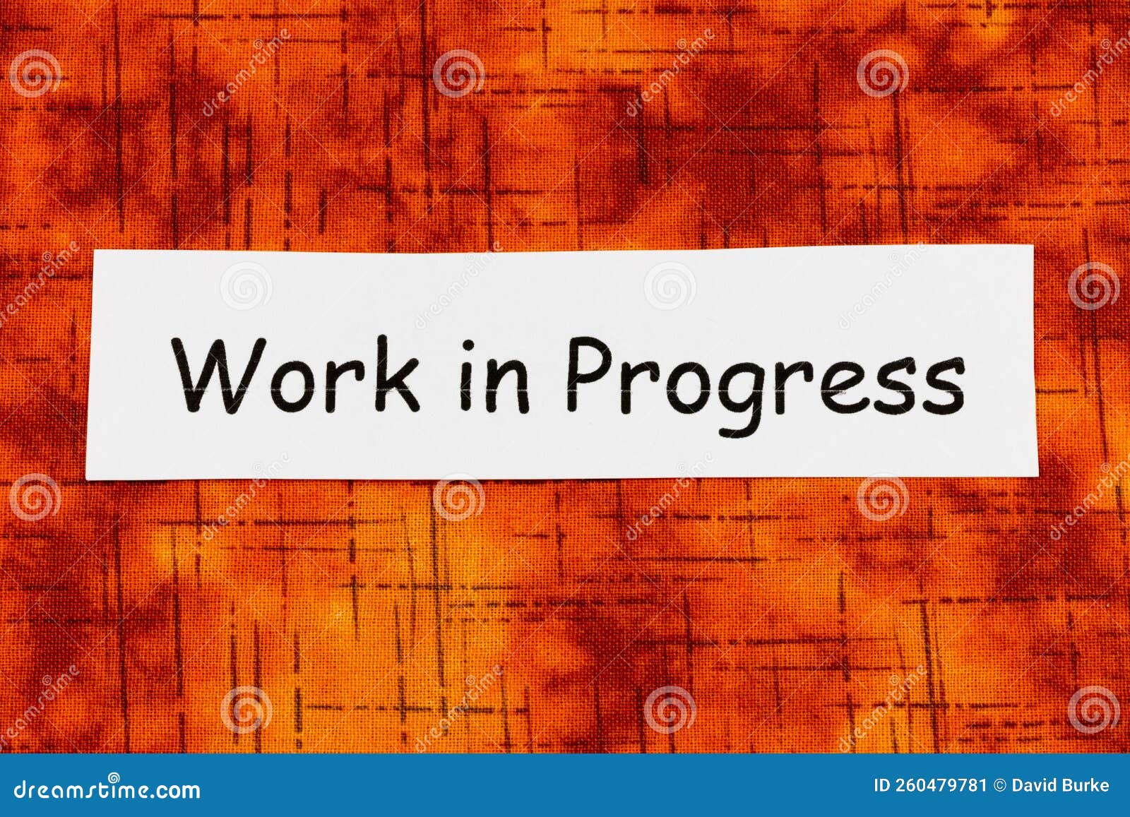 Work Progress Continuous Development Unfinished Process Teamwork ...