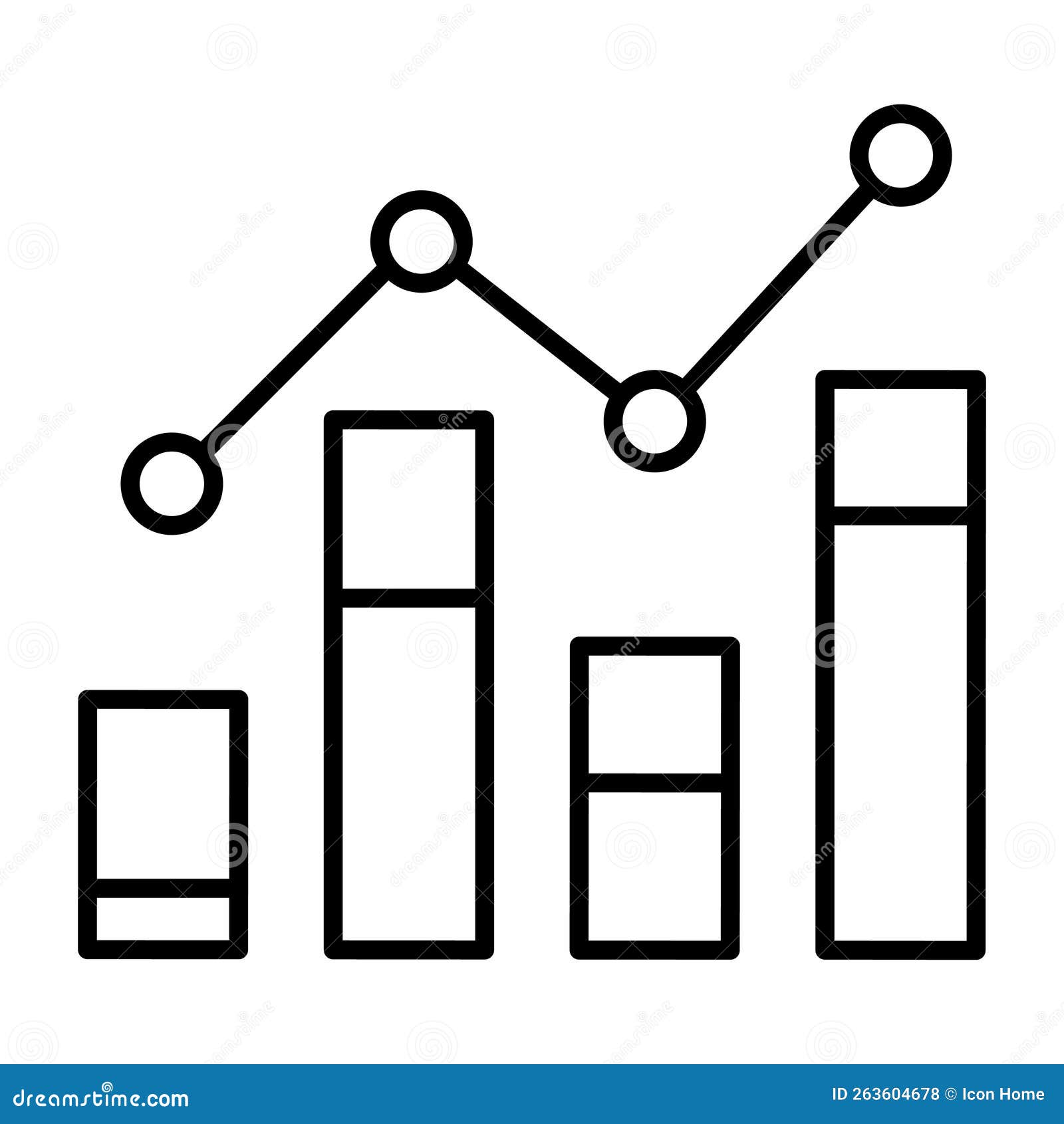 Work Progress Icon Modern Illustration Stock Vector - Illustration of ...