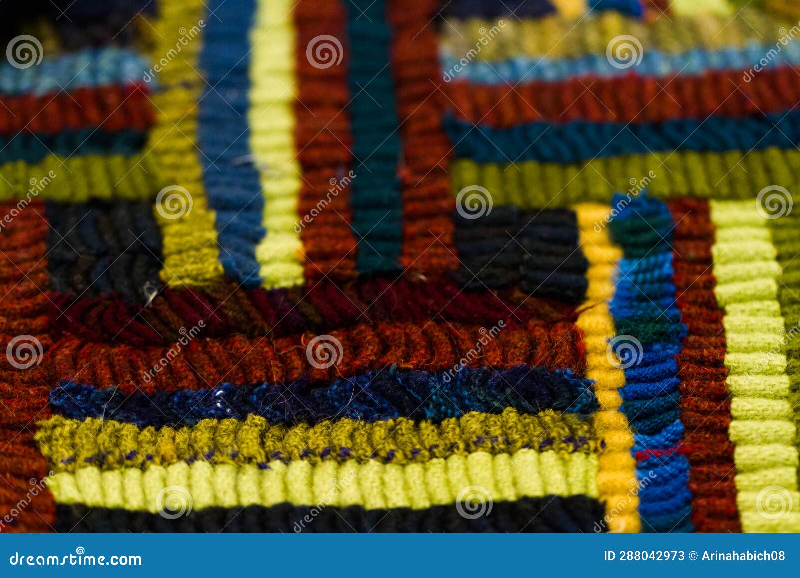Rug hooking stock image. Image of craft, hobbies, knott - 288042973