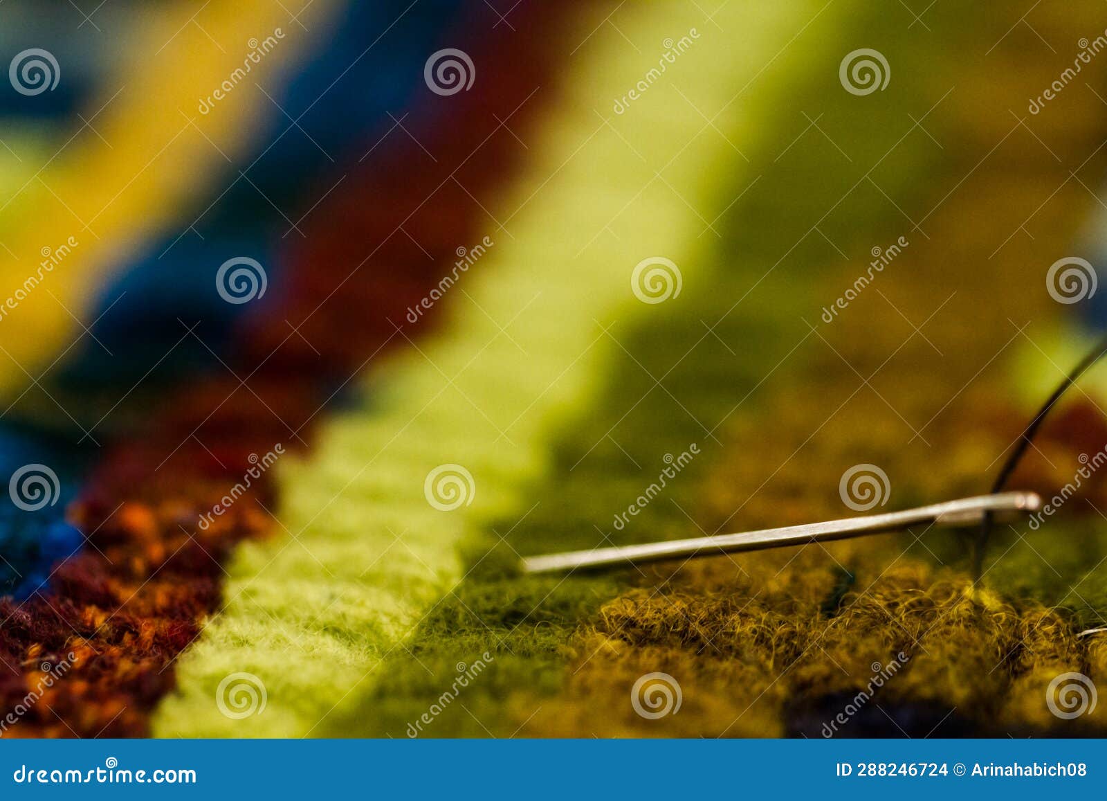 Rug hooking stock photo. Image of pattern, fabrix, homemade - 288246724