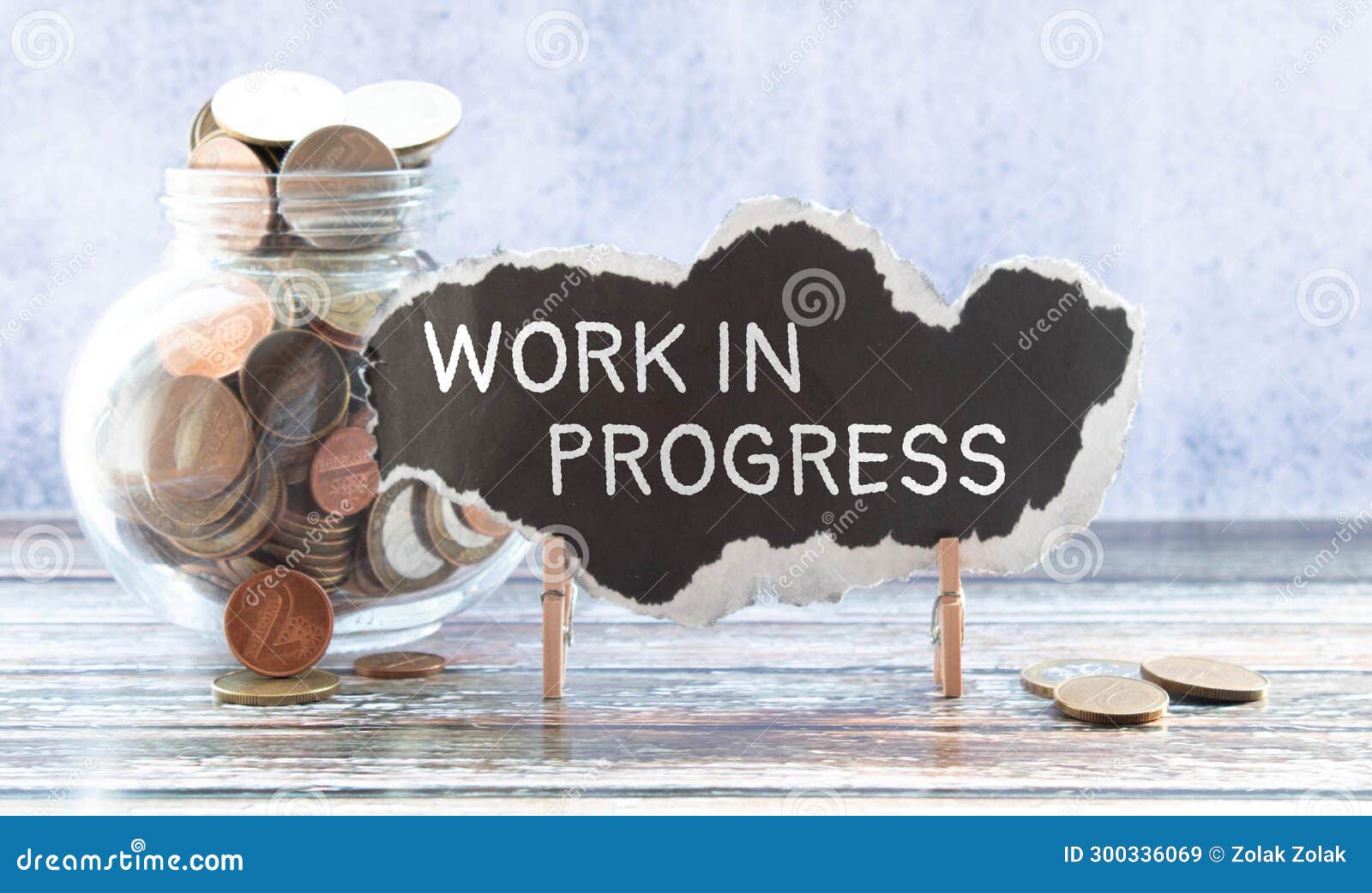 Work in Progress Text on White Notepad Page and White Keyboard and ...