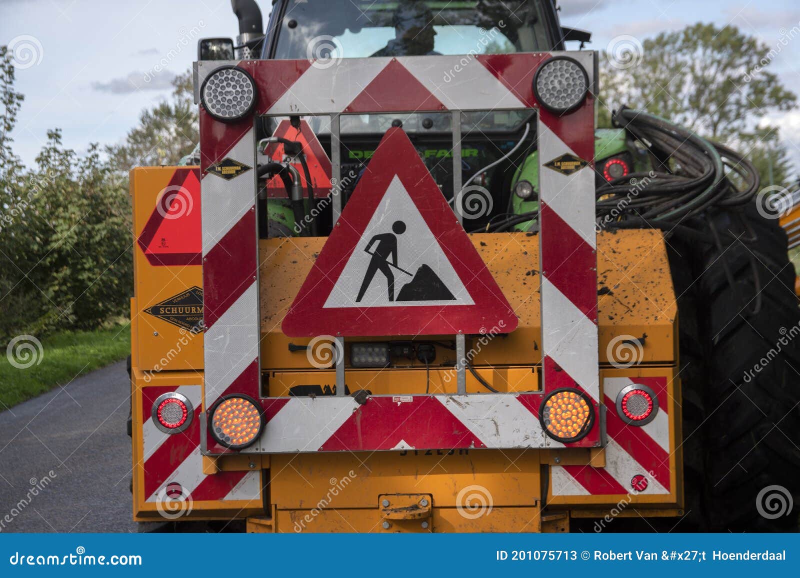 Work on Progress on a Vehicle at Abcoude the Netherlands 12-10-2020 ...