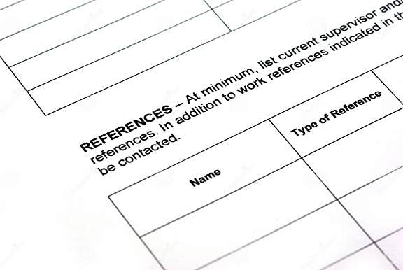 Work references stock image. Image of business, document - 16929153