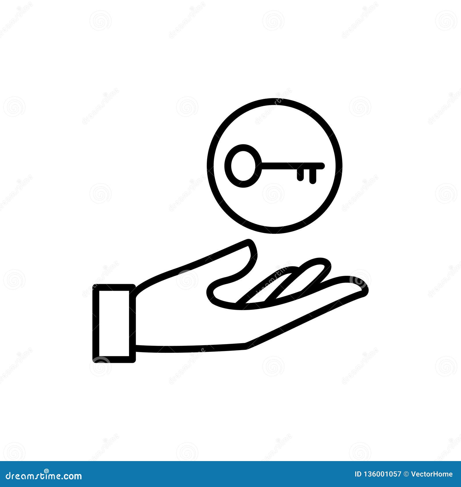 Work Responsibility Icon, Illustration Stock Vector - Illustration of ...