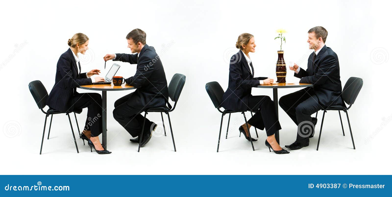 Work and rest stock image. Image of businesswoman, drink - 4903387