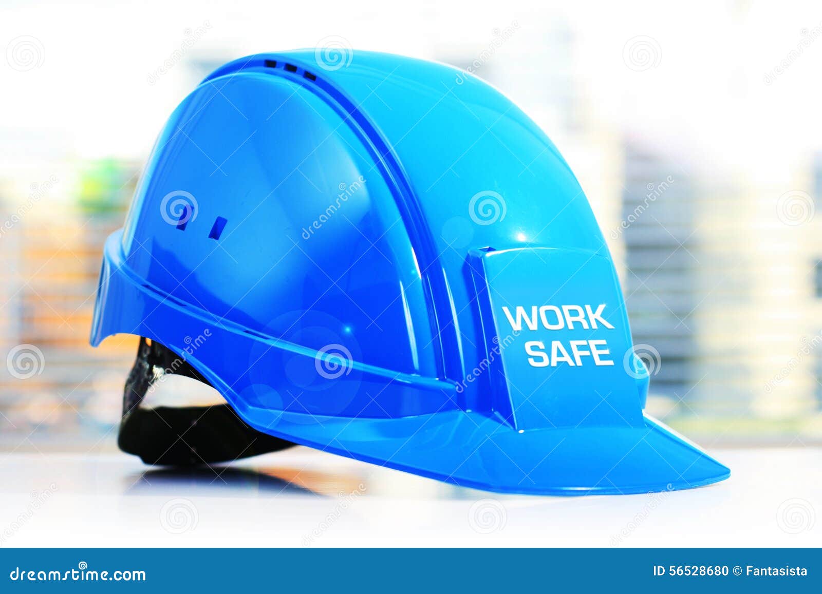 Work safe stock photo. Image of security, blue, conceptual - 56528680