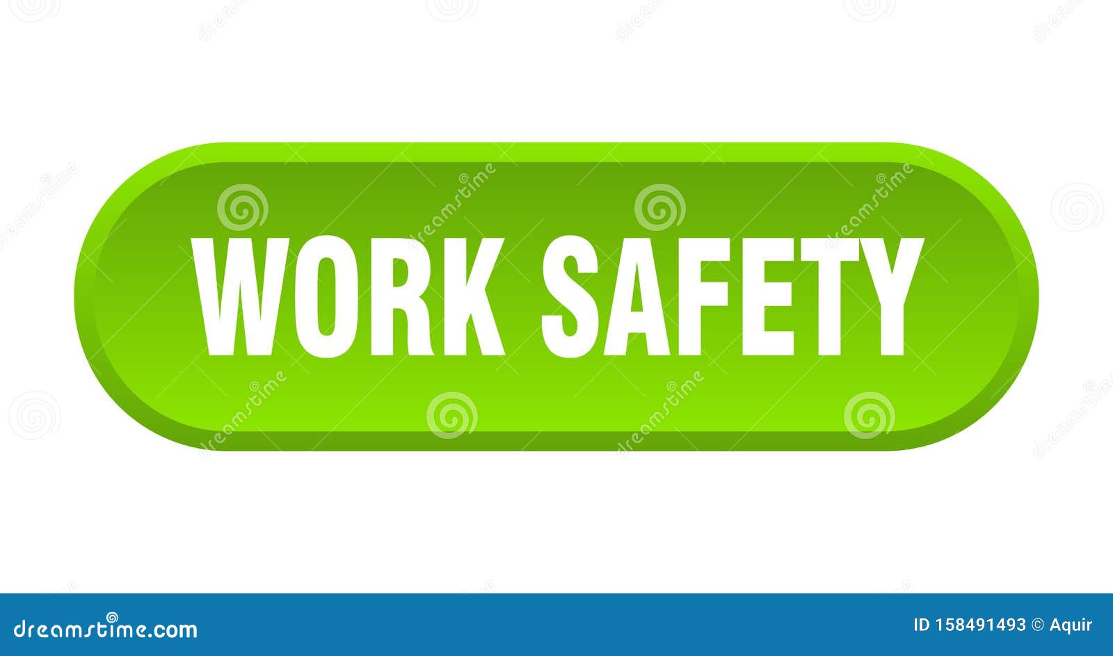 Work safety button stock vector. Illustration of peeler - 158491493