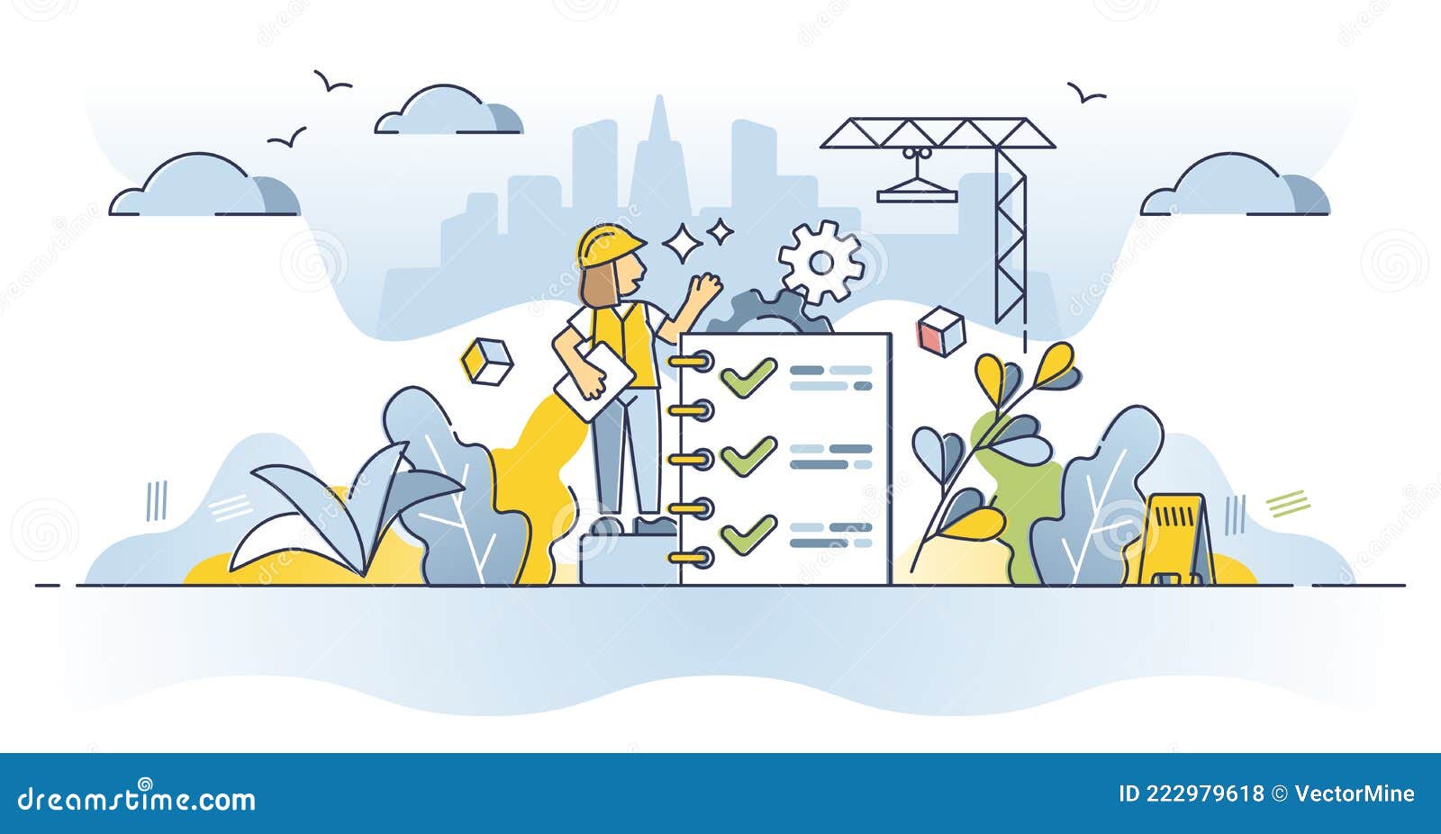 Cautious Worker With Cart An Boxes, Delivery Company Employee ...