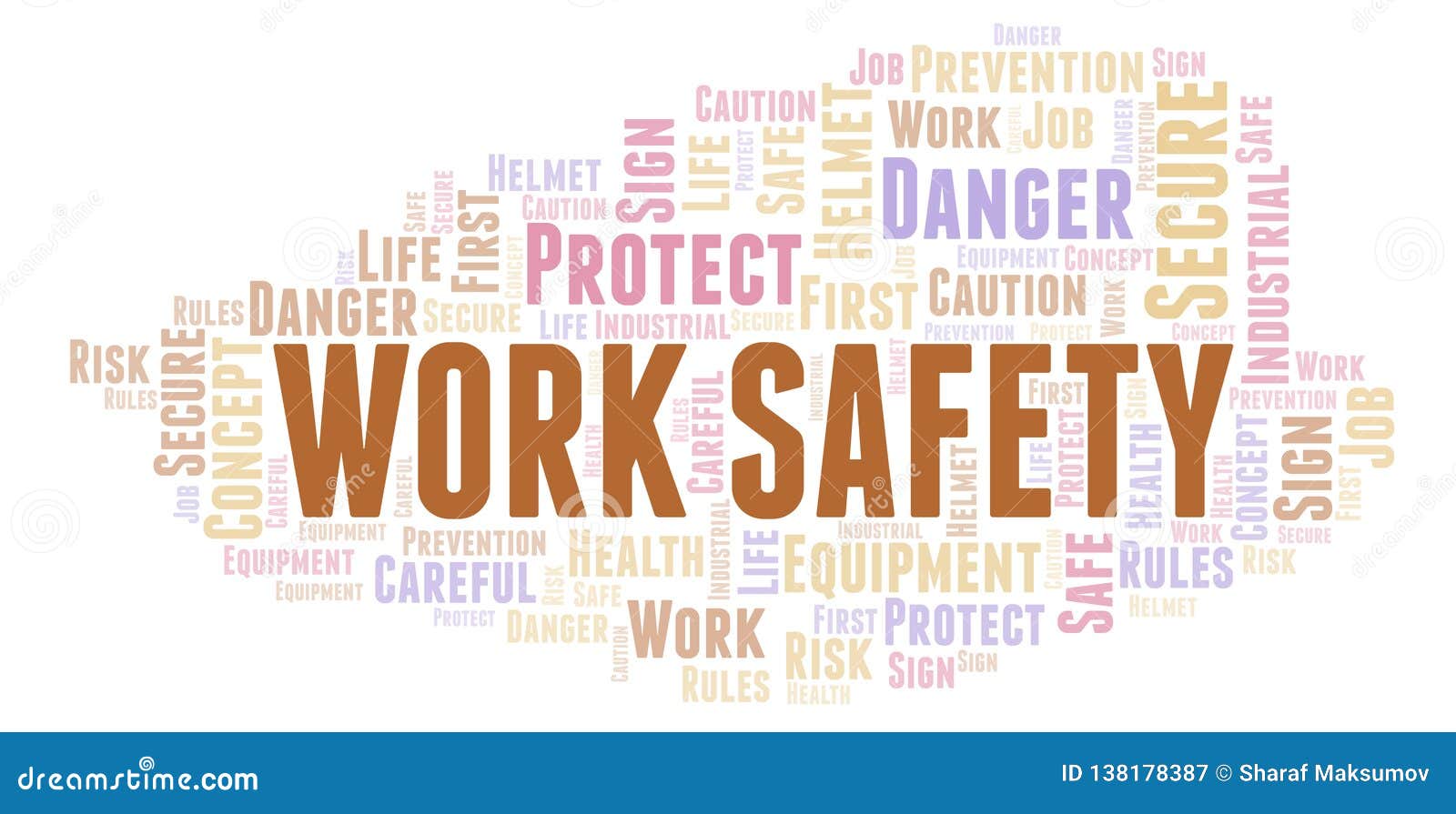 Work Safety word cloud stock illustration. Illustration of card - 138178387 Work Safety word cloud stock illustration. Illustration of card - 138178387